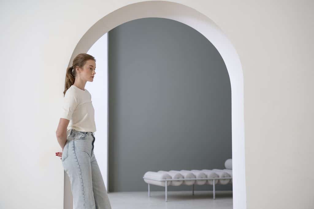 Calming entryway palette step by step