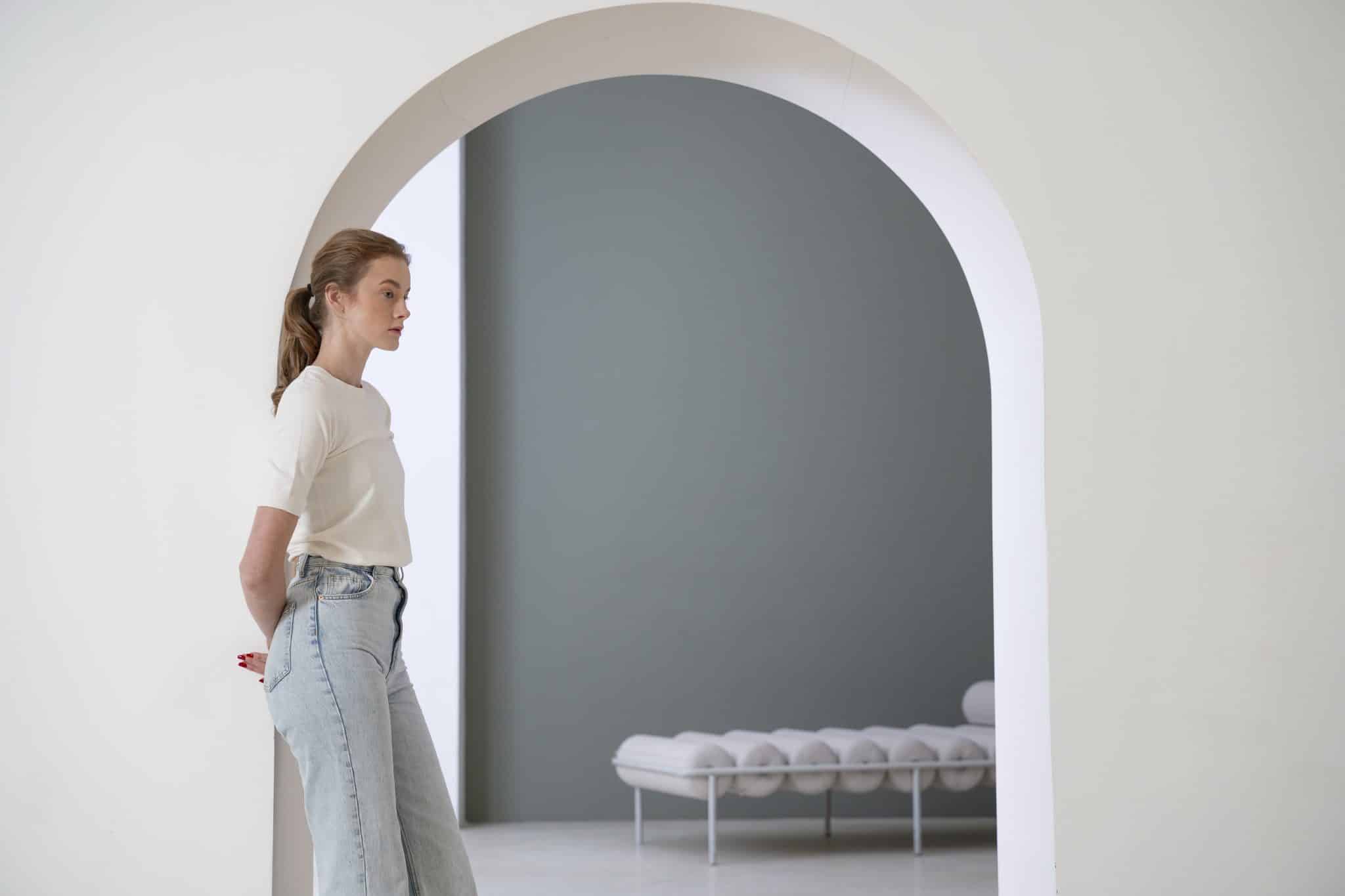 Calming entryway palette step by step